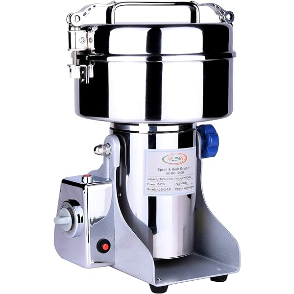 Commercial 1Kg Electric Dry Masala & Herbs Spices Grinder 2800W– Adnan ...