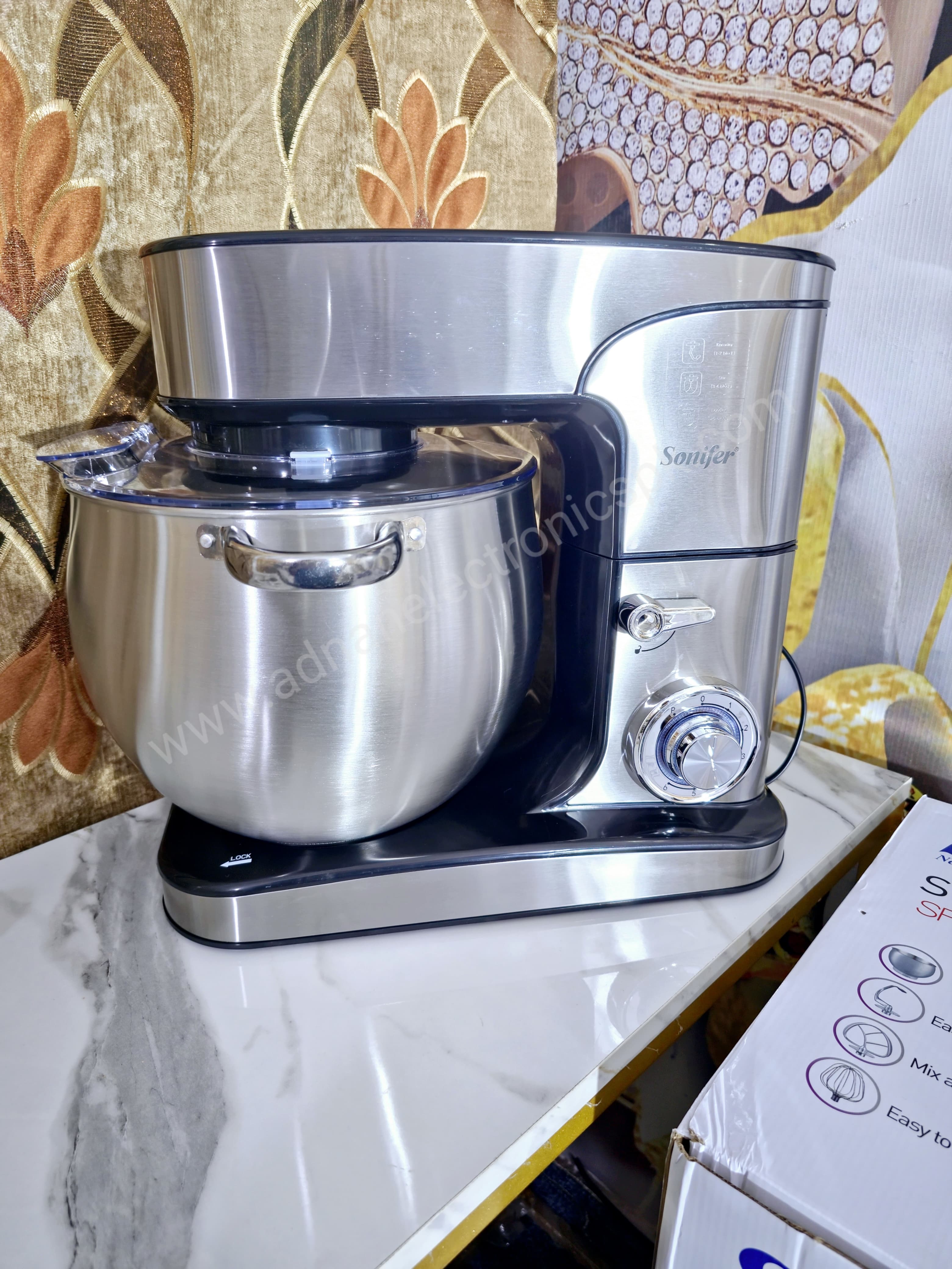 Sonifer Stand Mixer/ Dough Maker 12L– Adnan Electronics