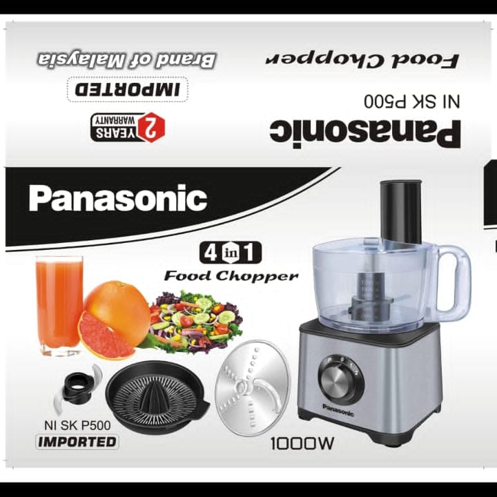 Panasonic Multifunctional 4 in 1 Food Chopper - 1000W– Adnan Electronics