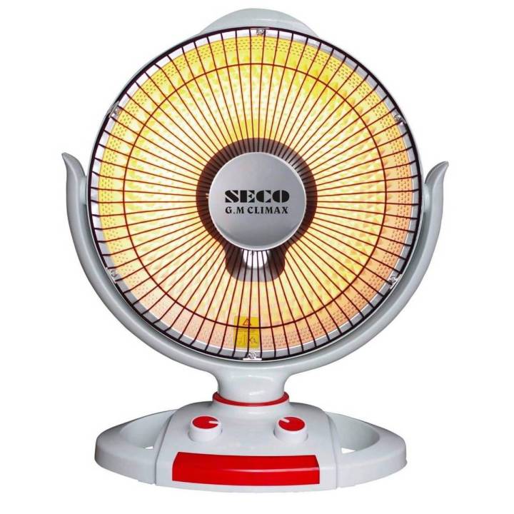 SECO Electric Dish Heater Sun Halogen Heater 250W Adnan Electronics