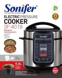 SONIFER 6L Multifunctional Pressure Cooker - 500W– Adnan Electronics
